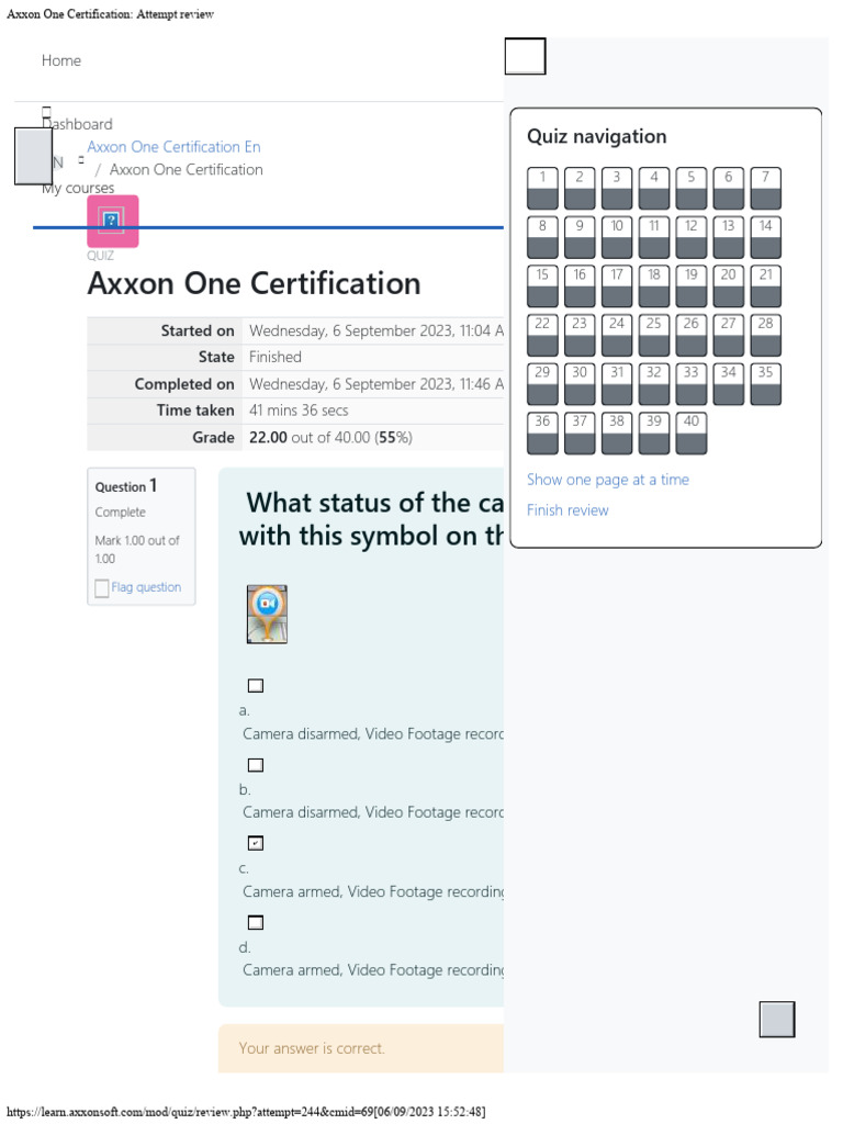 Axxon One Certification Attempt Review | PDF | File System | Server (Computing)