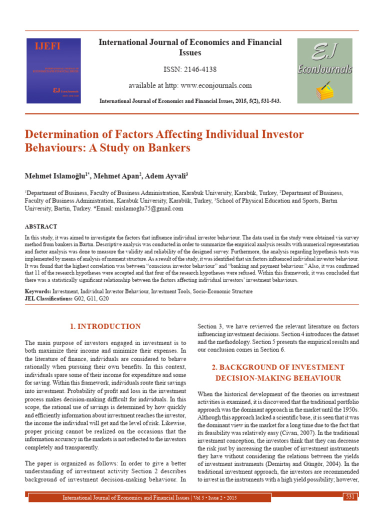 Jurnal 4 | PDF | Behavioral Economics | Structural Equation Modeling