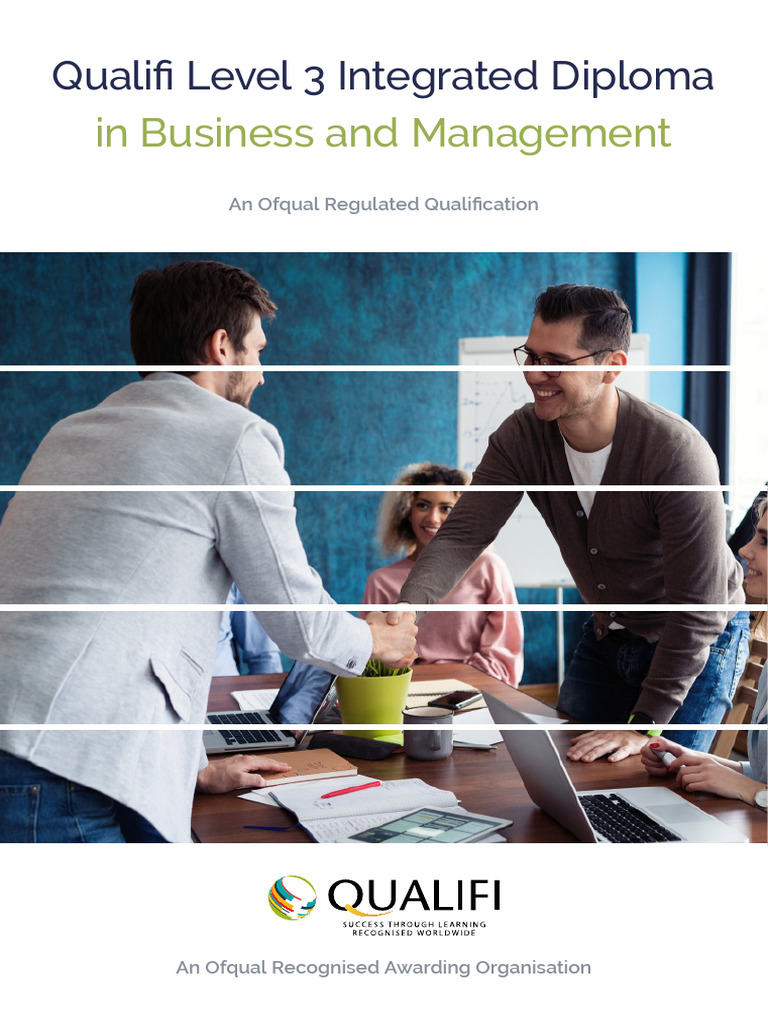 Level 3 Integrated Diploma in Business and Management 1 | PDF ...