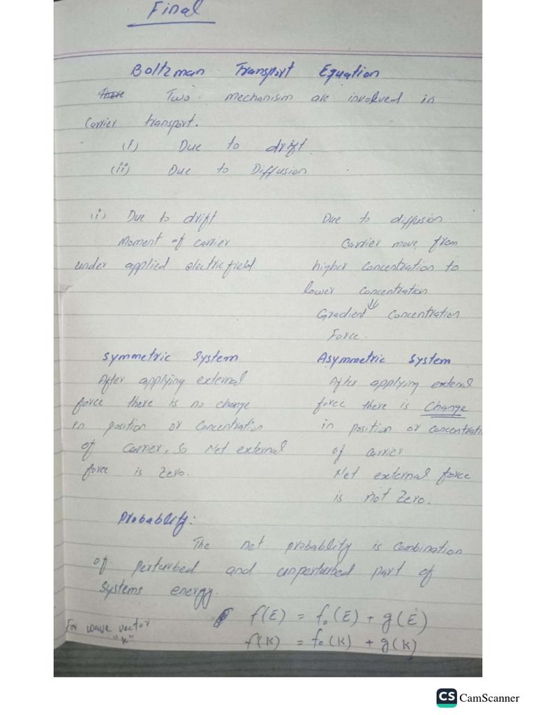 Semiconductor Physics Best Notes | PDF