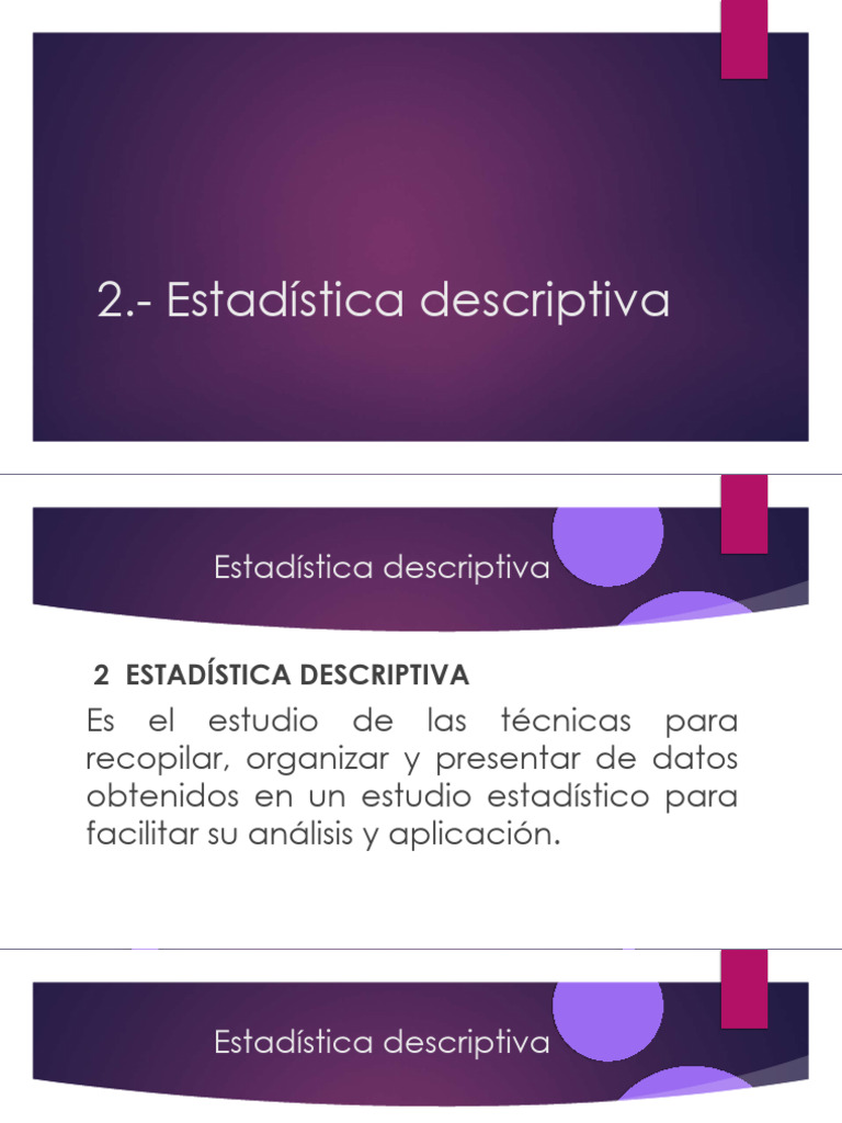Estadística 1 | PDF | Estadísticas descriptivas | Estadísticas