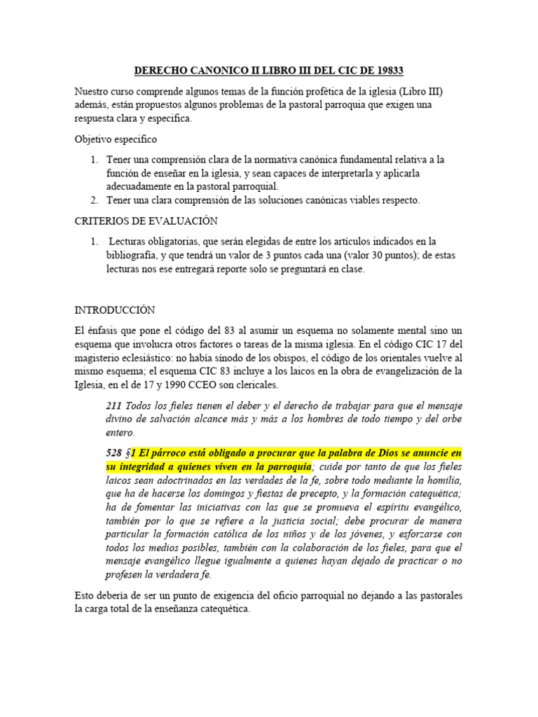 Segunda Clase 01-02-2024 | PDF | Iglesia Católica | obispo