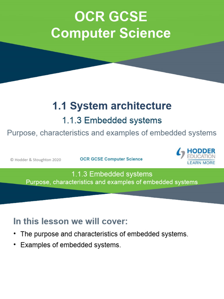 Ocr System Architecture | PDF | Embedded System | Microcontroller