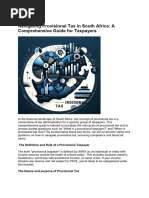 Blank IRP6 Company | PDF | Payments | Taxpayer