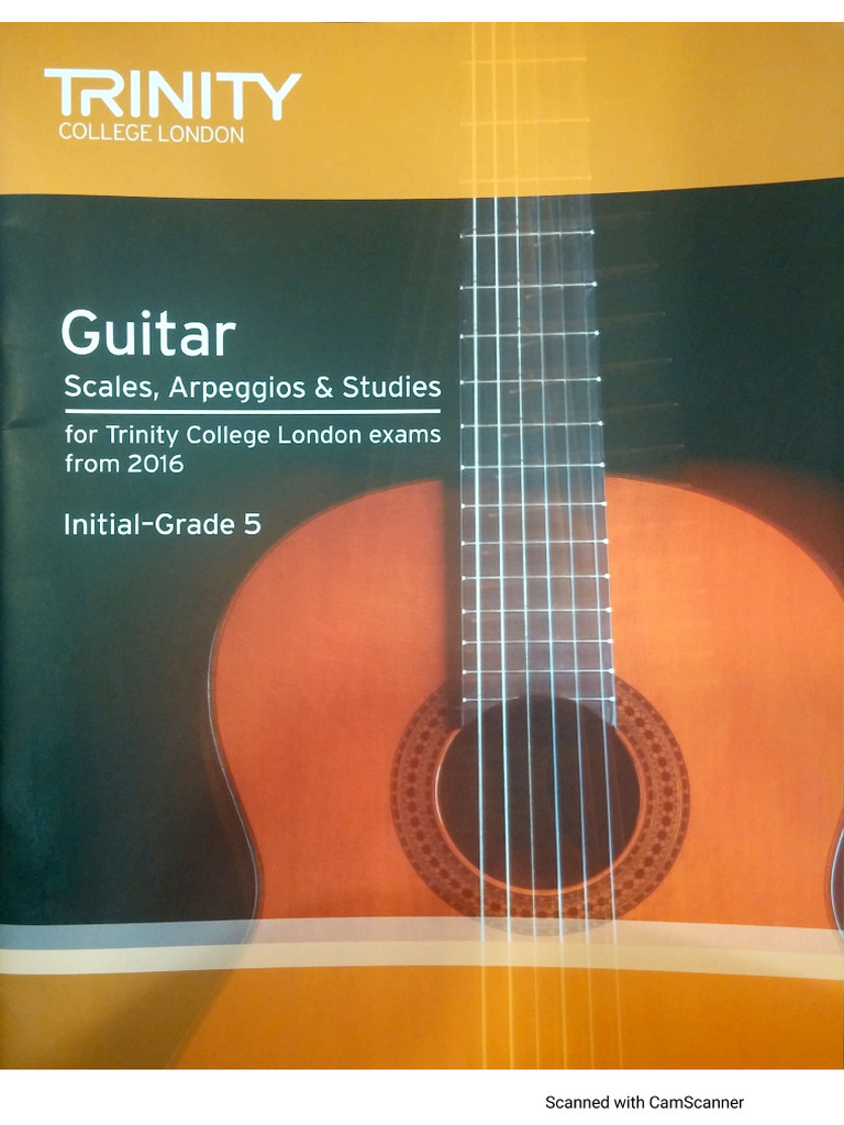 Guitar 2016 Initial to Grade 5 Scales, Arpeggios, Studies | PDF