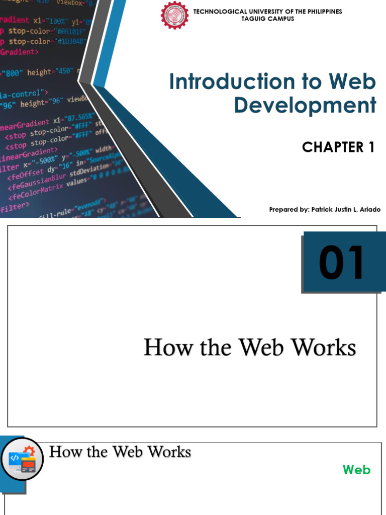 Chapter 1 Introduction To Web Development | PDF | World Wide Web | Internet & Web