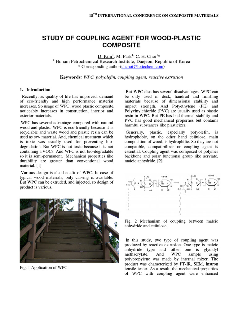 WPC Coupling Agents: Enhancing Properties | PDF | Plastic | Composite ...