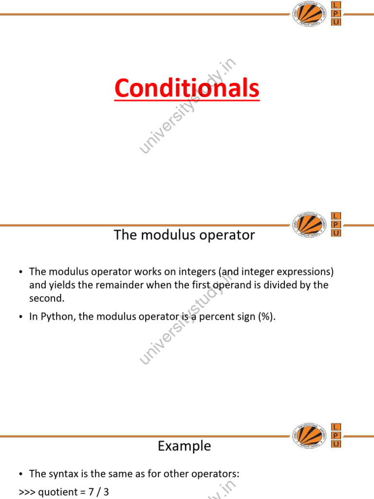 Conditionals and Iteration | PDF | Boolean Data Type | Computer Programming Conditionals and Iteration | PDF | Boolean Data Type | Computer Programming