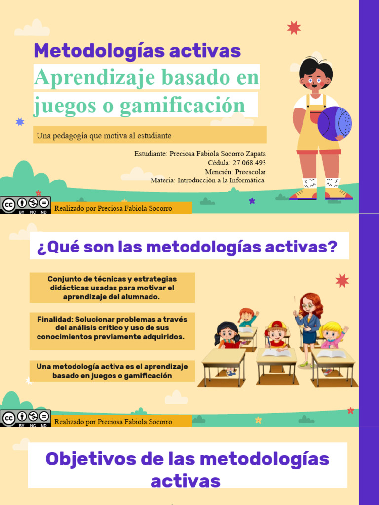 Metodologias Activas Aprendizaje Basado en Juegos | PDF | Aprendizaje | Cognición