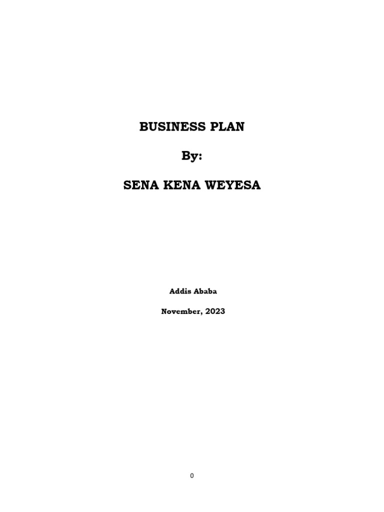 Ethiopian Coffee Export Business Plan | PDF | Equity (Finance ...
