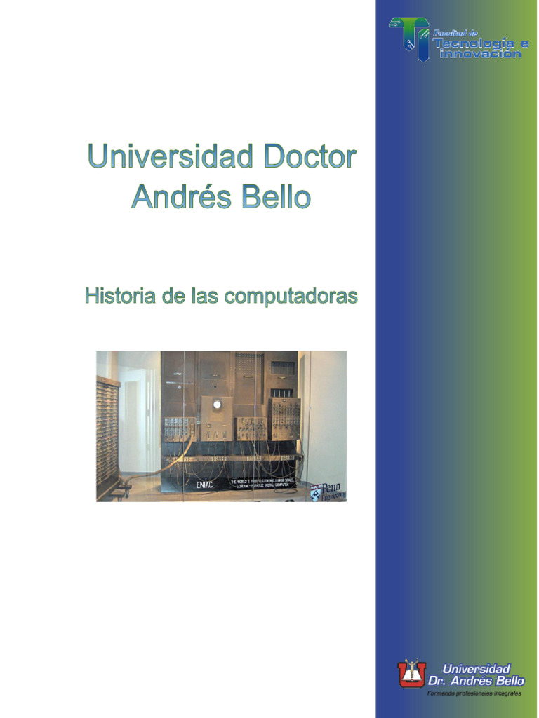 Historia de Las Computadoras | PDF | Circuito integrado | Microprocesador