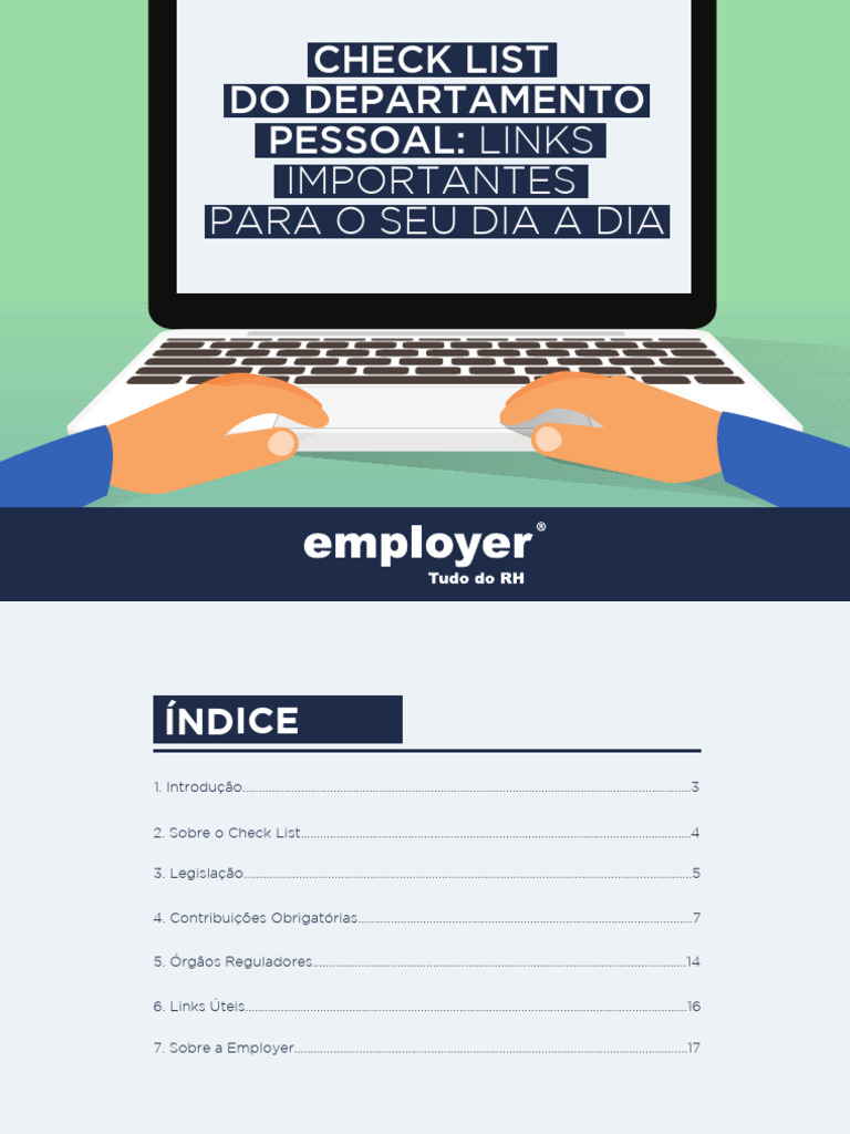 Checklist Do Departamento Pessoal | PDF | Sindicato | Bem-estar social