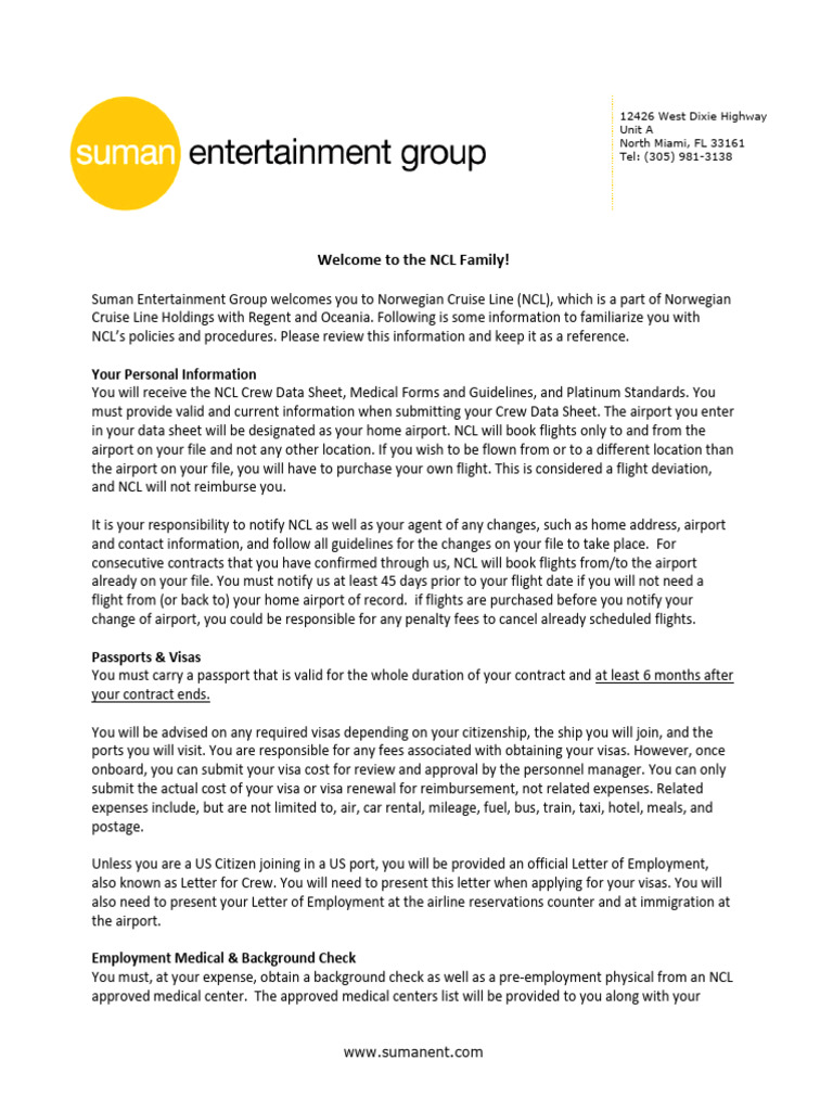 Welcome Letter For NCL Musicians 05.24.2023 | PDF | Debit Card