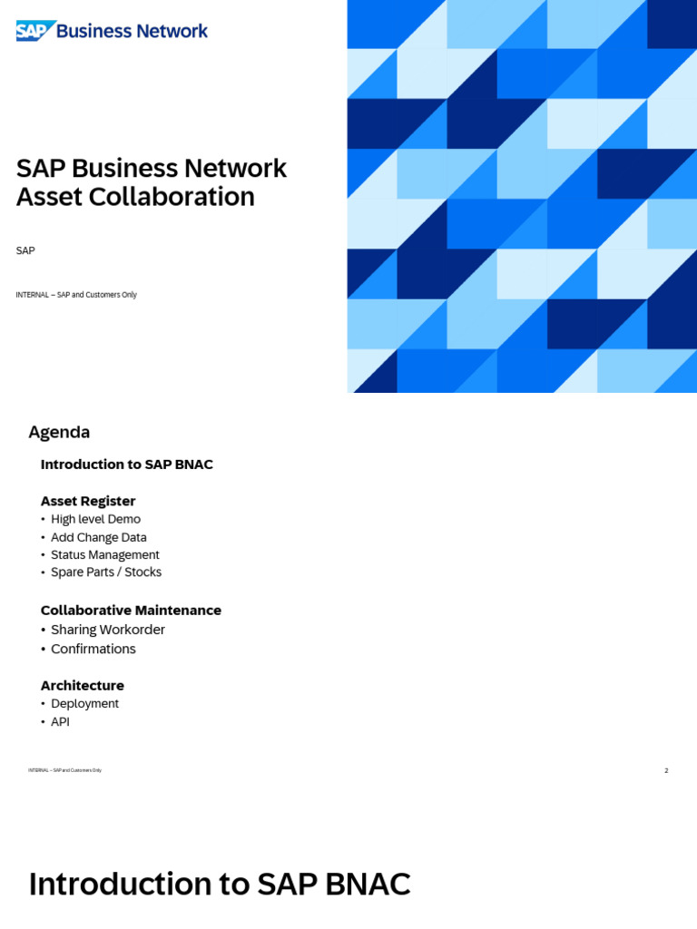 SAP Business Network Asset Collaboration | PDF | Enterprise Resource ...