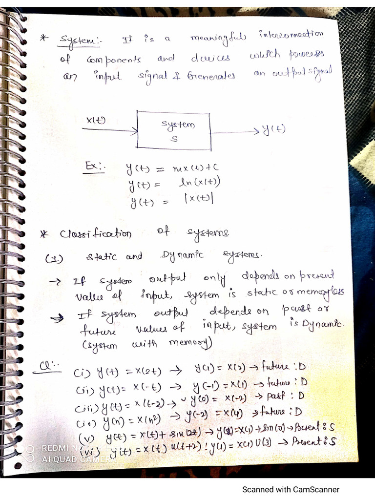 Gate Signals and Systems Basics of Systems | PDF