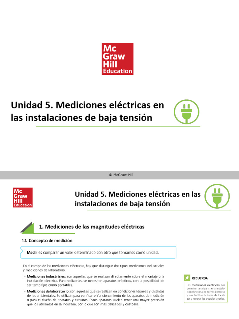 Unidad5 IEB | PDF | voltaje | Ciencia de los Materiales