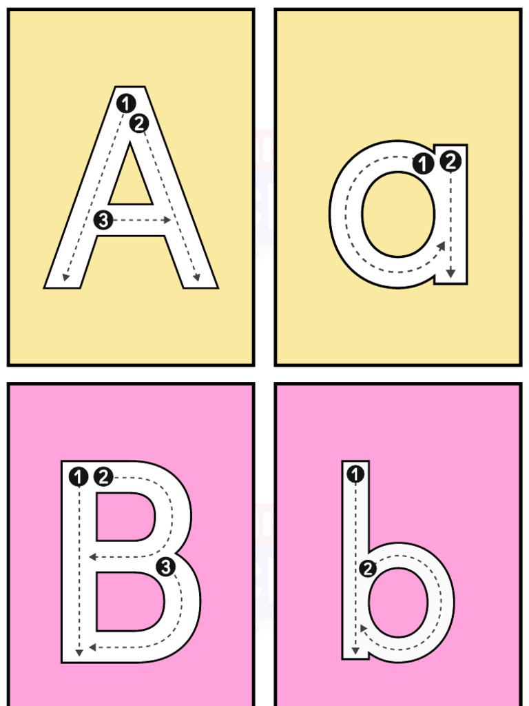 Flash Card Alfabeto Completo | PDF