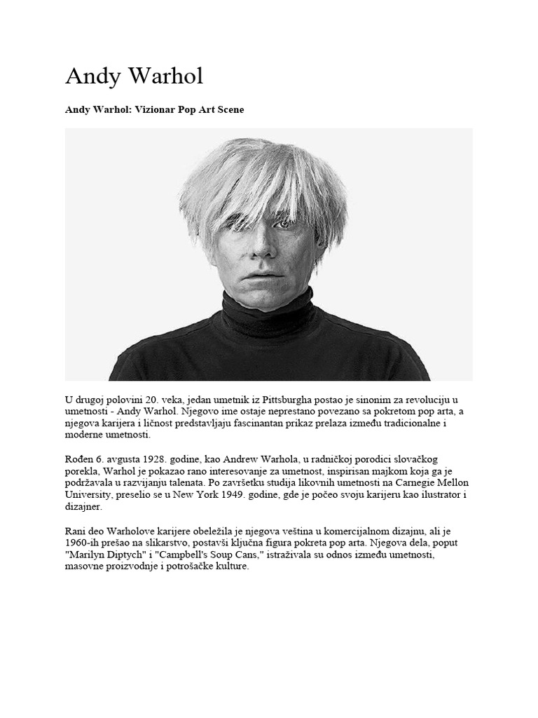 Andy Warhol | PDF