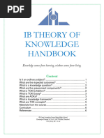 Theory of Knowledge Vocabulary | PDF | Rationalism | Empiricism