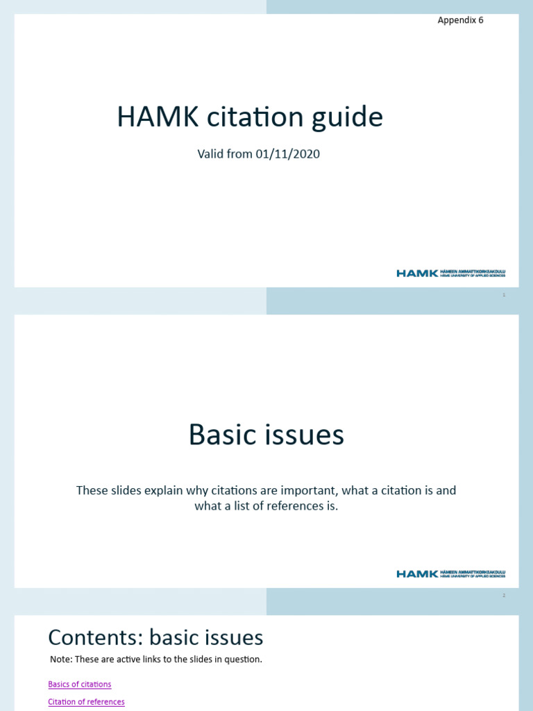 Citation Guide 2020 - Final | PDF | Citation | Digital Object Identifier