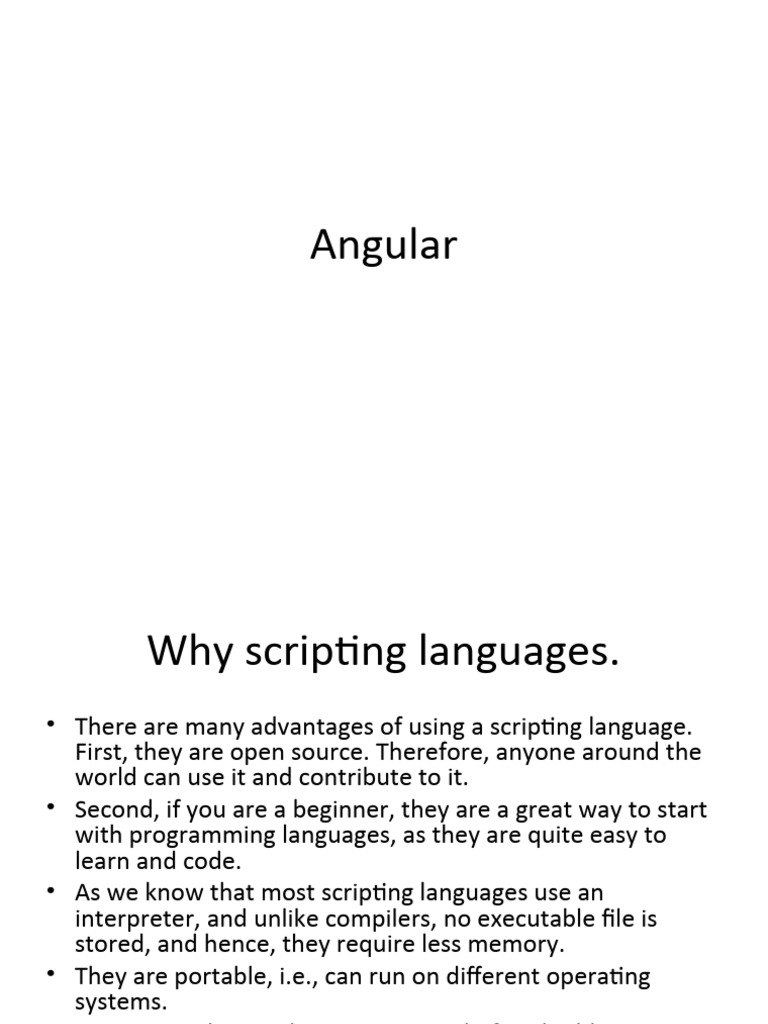 Angular | PDF | Java Script | Software Engineering Angular | PDF | Java Script | Software Engineering