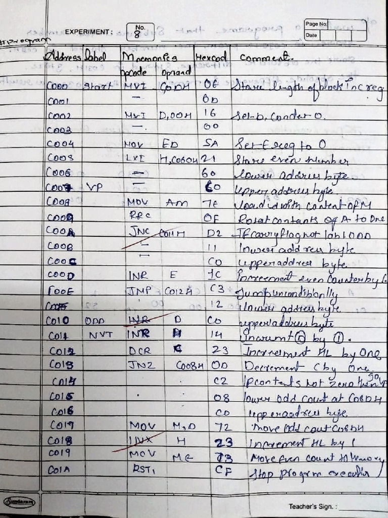 Experiment Documentation Overview | PDF