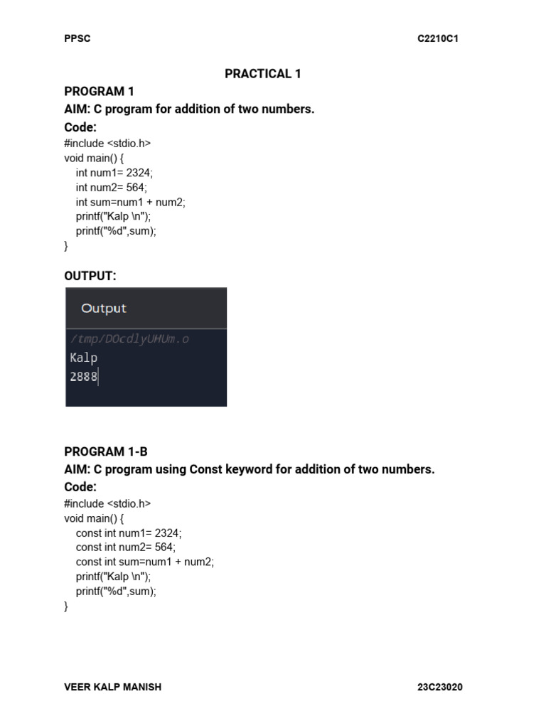 Practical 1 | PDF | Software Development | Computer Architecture