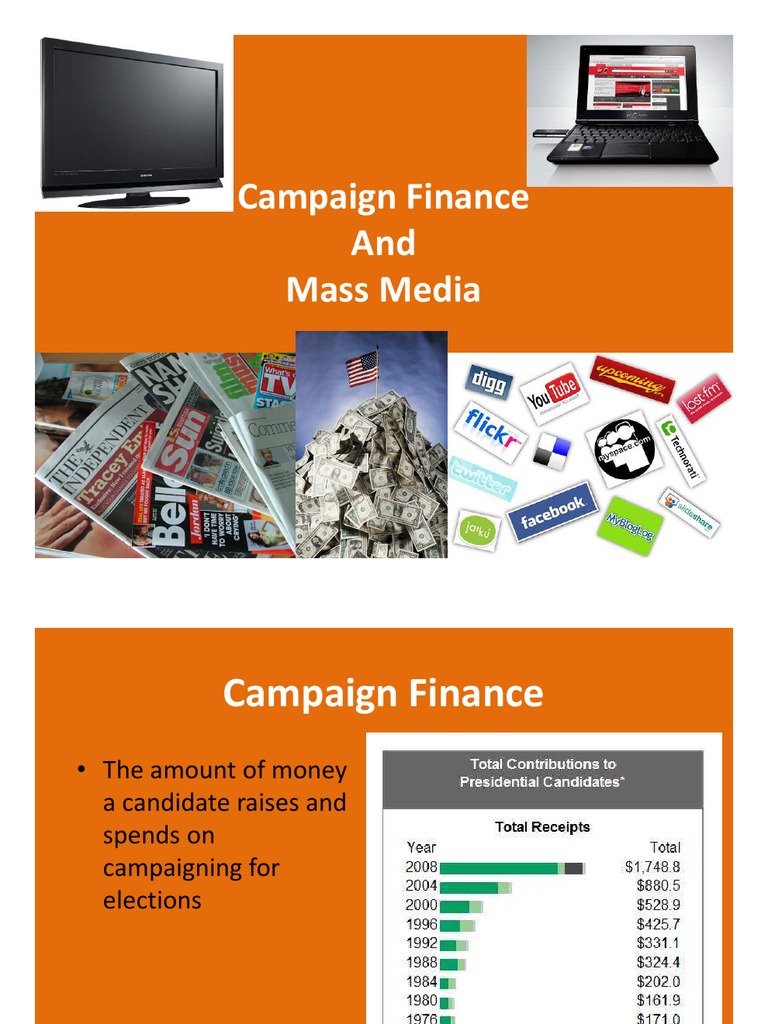 Mass Media | PDF | Campaign Finance In The United States | Political ...