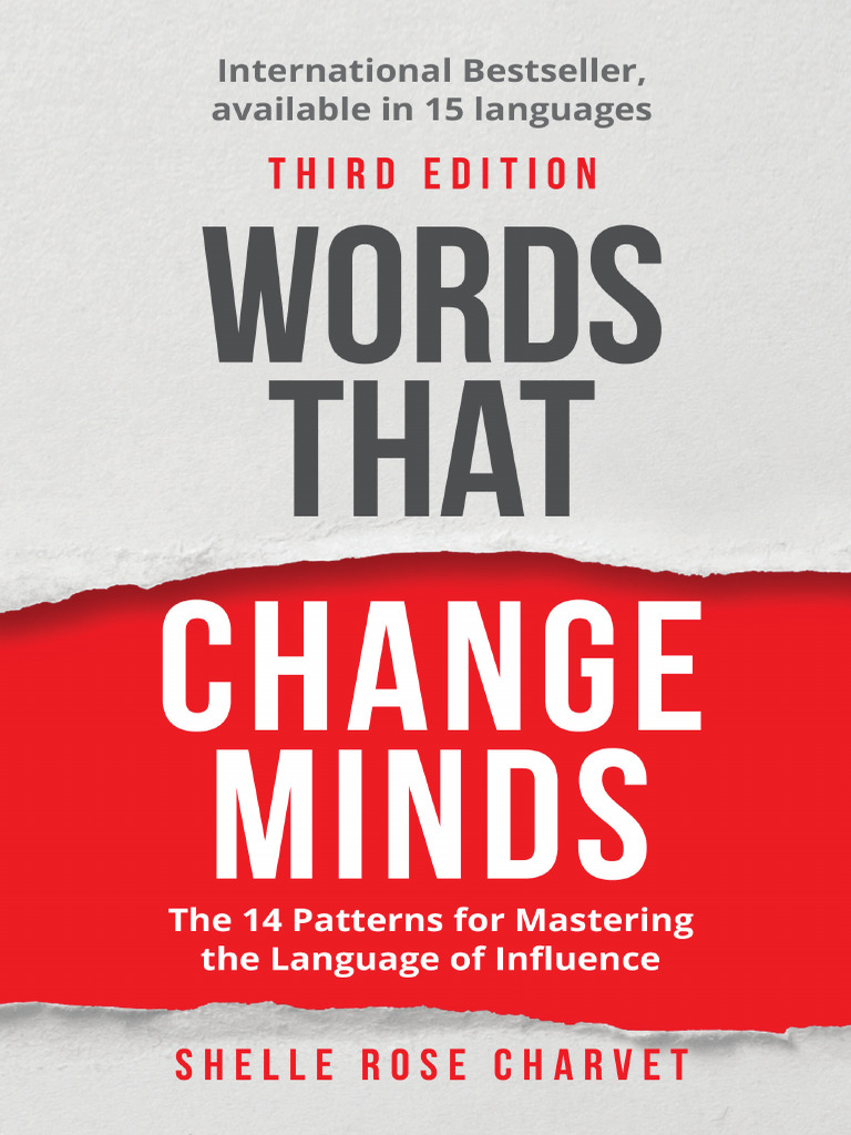 Words That Change Minds The 14 Patterns For Mastering The Language of Influence | Download Free ...