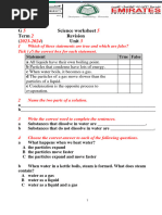 Magnet Grade 5 WS | PDF | Magnetism | Magnet