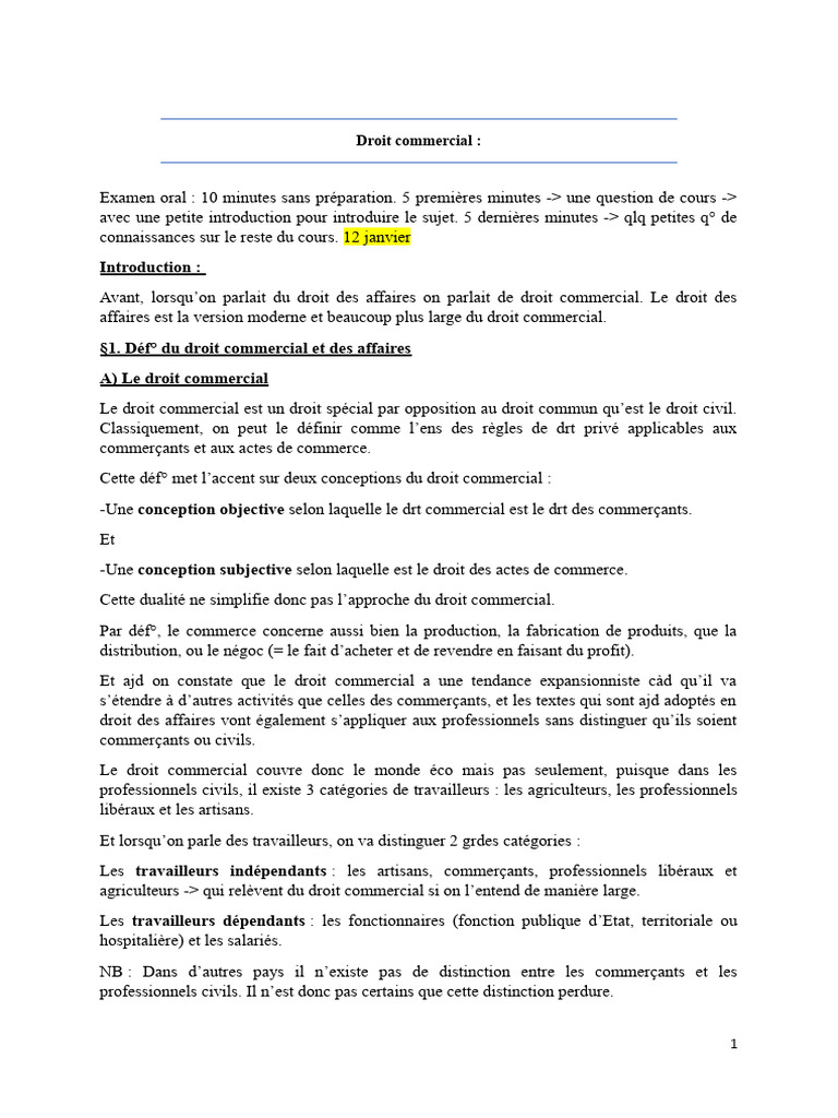 Cours 1 | PDF | Arbitrage | Médiation