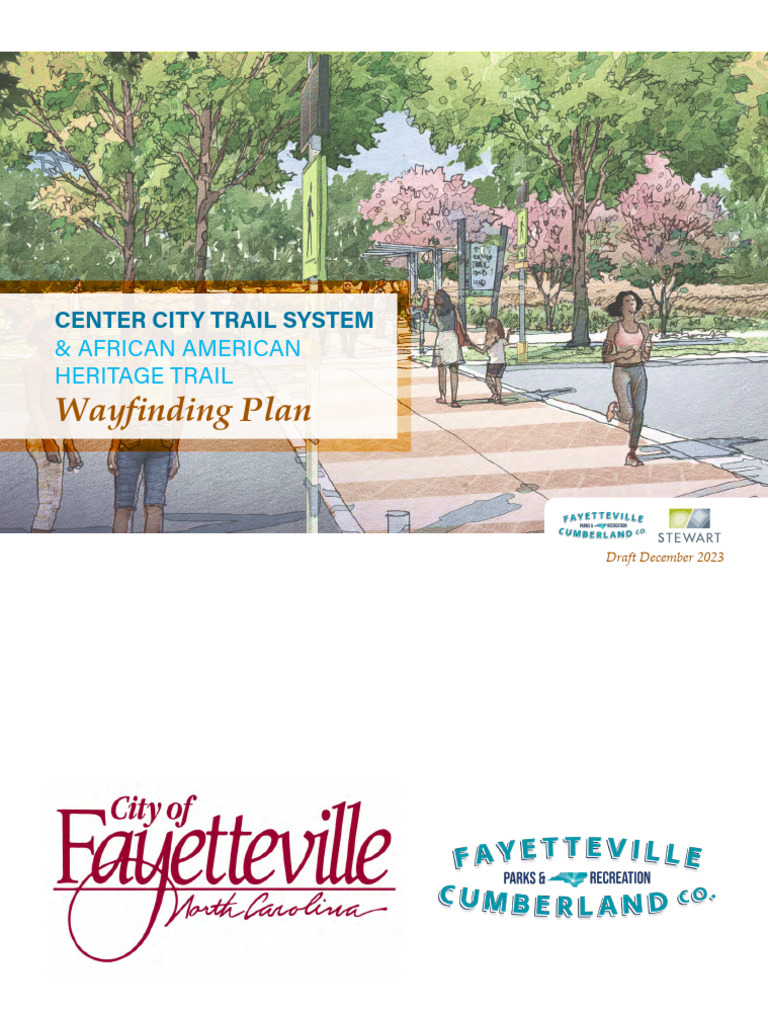 Center City Trail Wayfinding Plan | PDF | Trail | Pedestrian Crossing