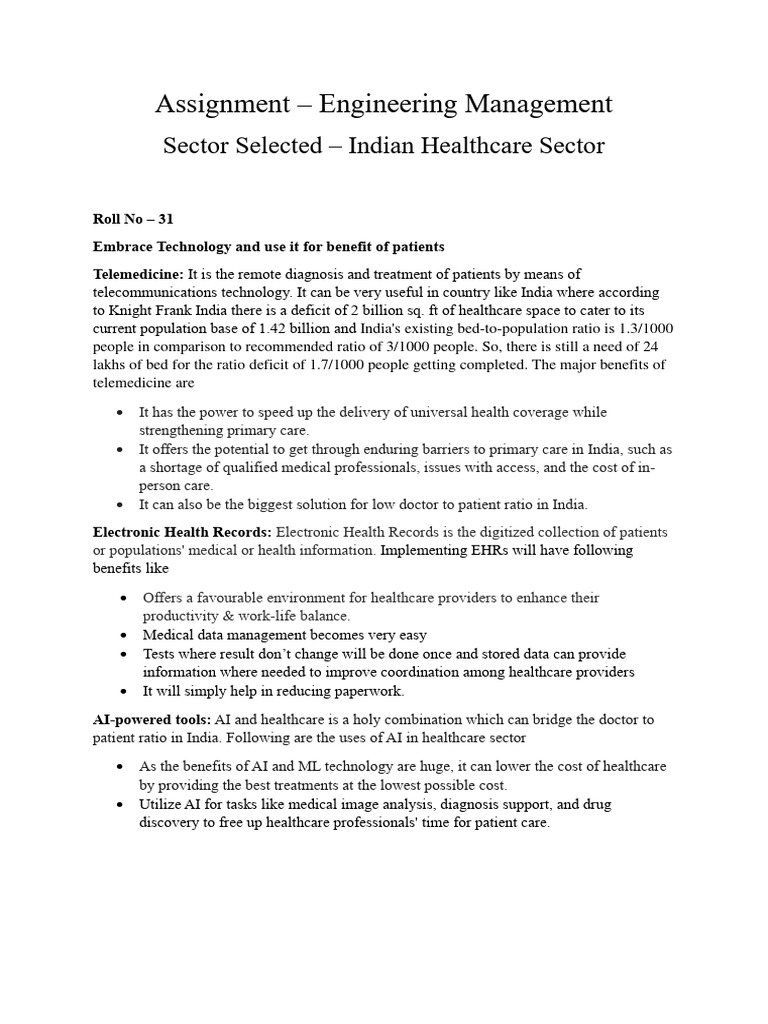 Assignment 1 Pdf Health Care Electronic Health Record