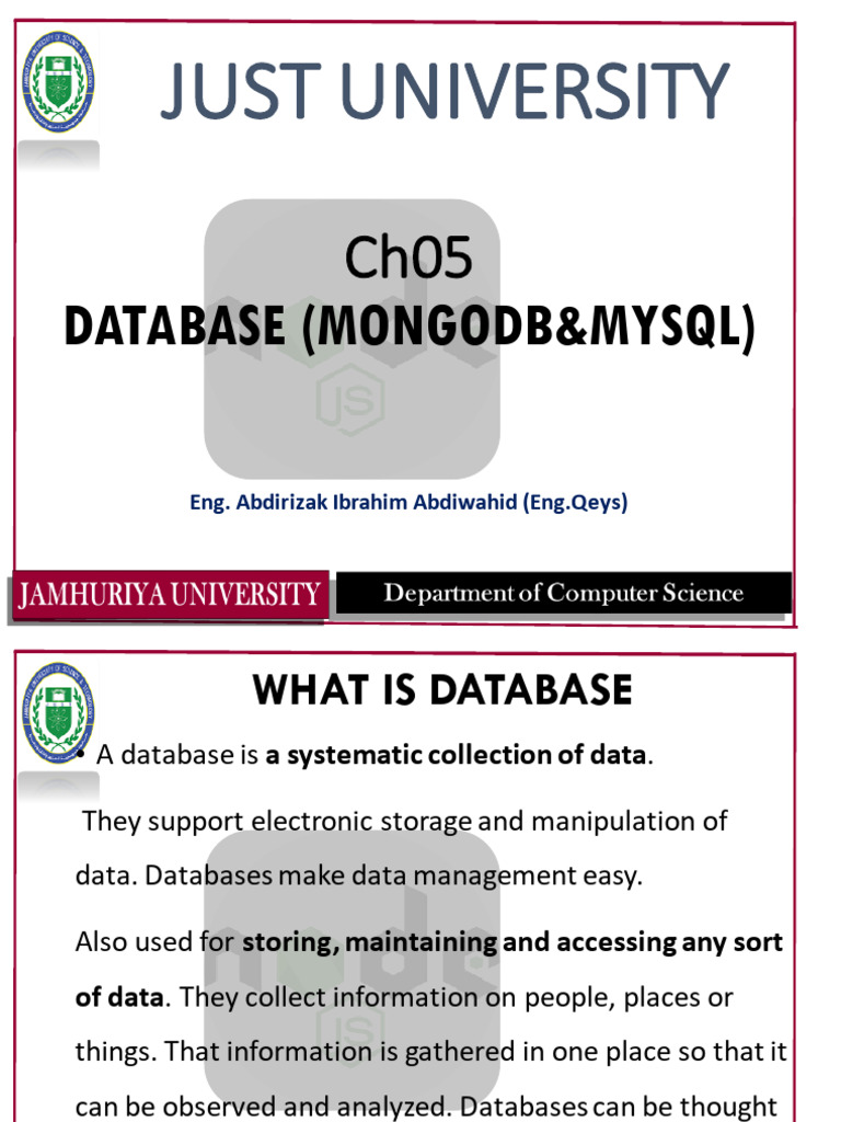 Chapter Five of PHP | Download Free PDF | No Sql | Databases