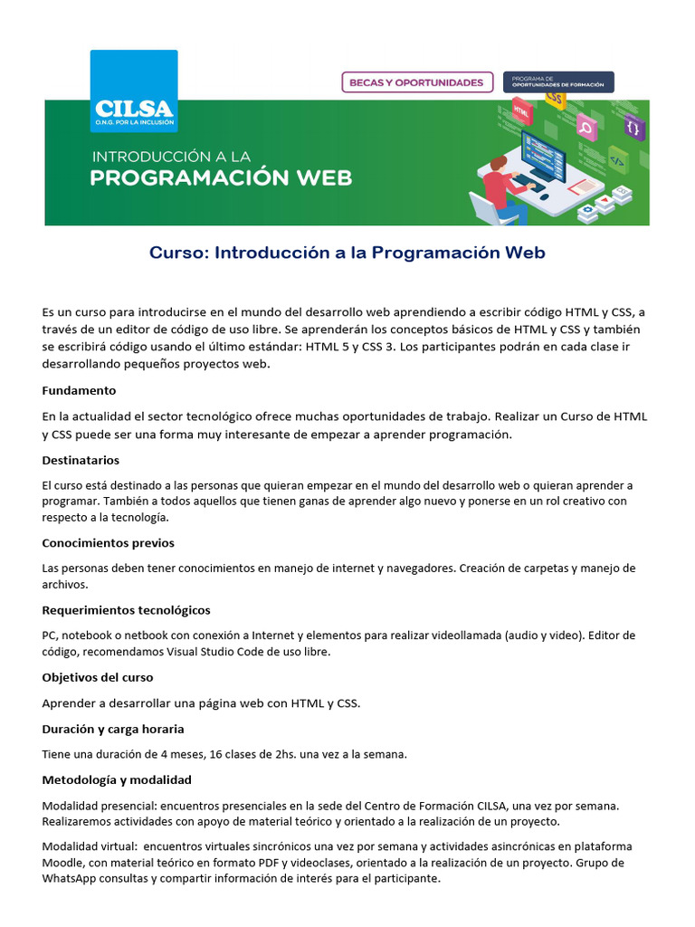 Intro Al Desarrollo Web | PDF | HTML | Red mundial
