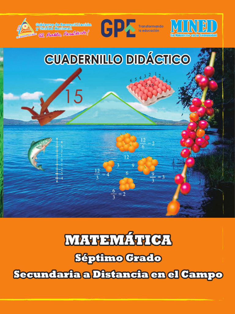 1.41 CUADERNILLO Matematica 7mo. Grado - DL | PDF | Álgebra | Ecuaciones
