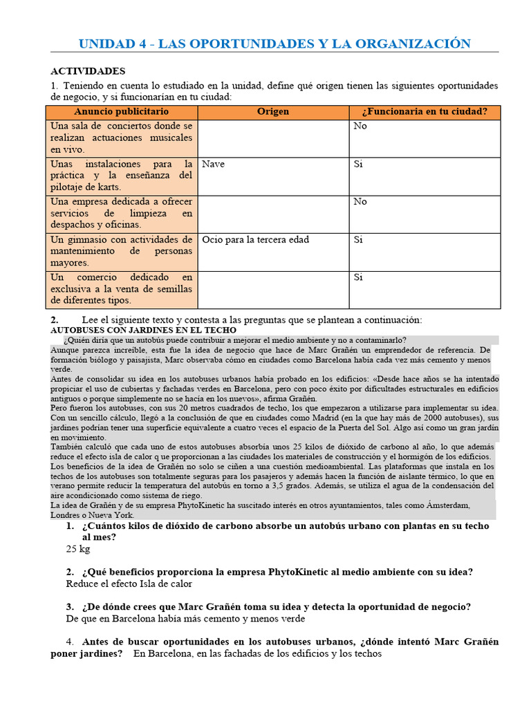 Ejercicios Ud 2 Parte B | PDF | Capital (economía) | Mercado (economía)