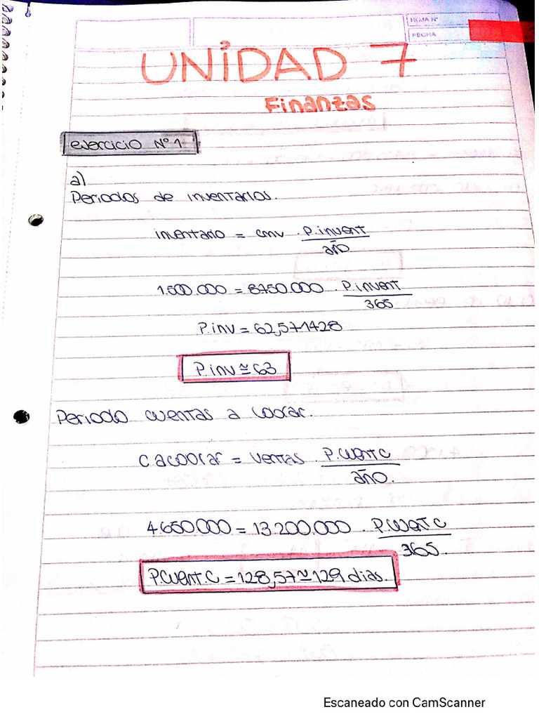 Unidad 7 - Finanzas | PDF
