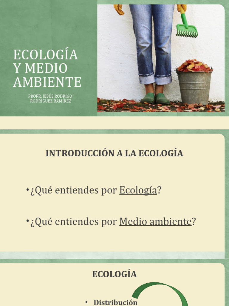 Ecología y Medio Ambiente | PDF | Ecología | Entorno natural