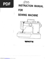 5040 Singer Manual (5050C) | PDF | Sewing Machine | Sewing