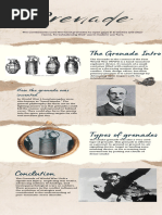 Hand Grenade Identification and Use | PDF | Shell (Projectile) | Ballistics