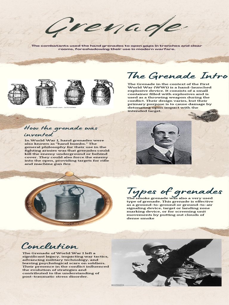 The Grenade - ww1 | PDF
