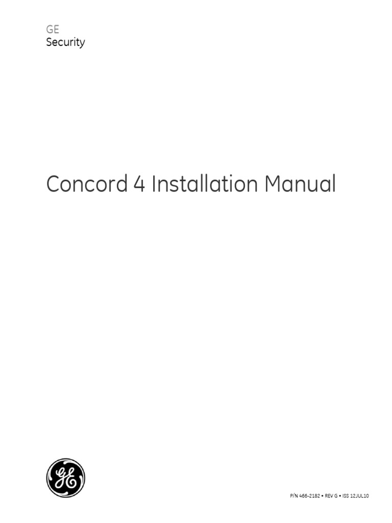 Concord 4 Install Guide | PDF | Electricity | Electromagnetism