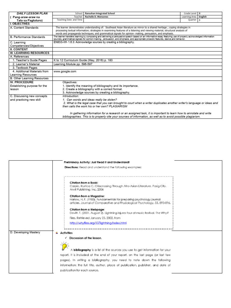 bibliography-1-3rd-q-pdf-bibliography-learning