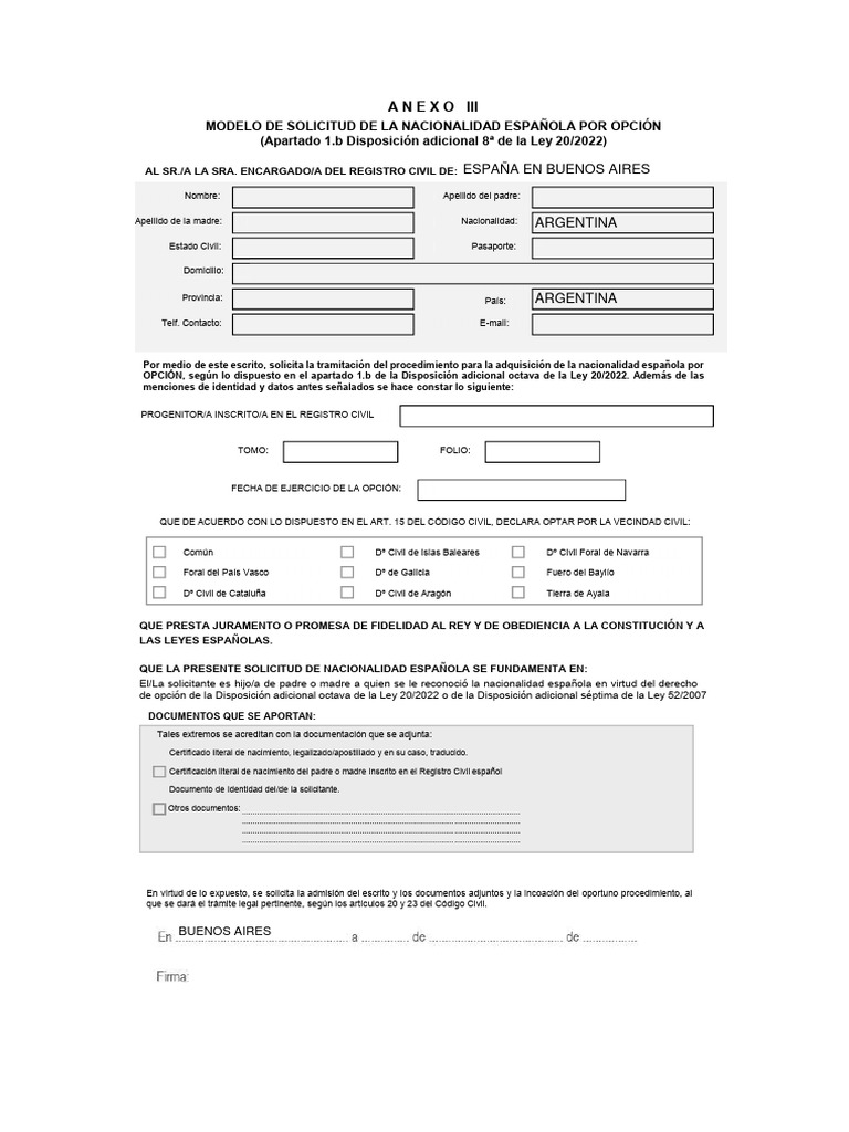 Anexo Iii Boe 2023-02-14 | PDF | España | Justicia