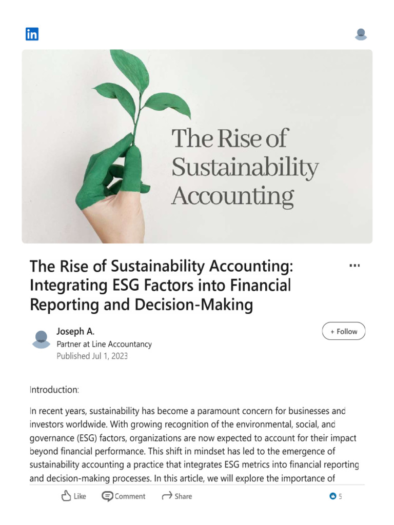 Esg | PDF