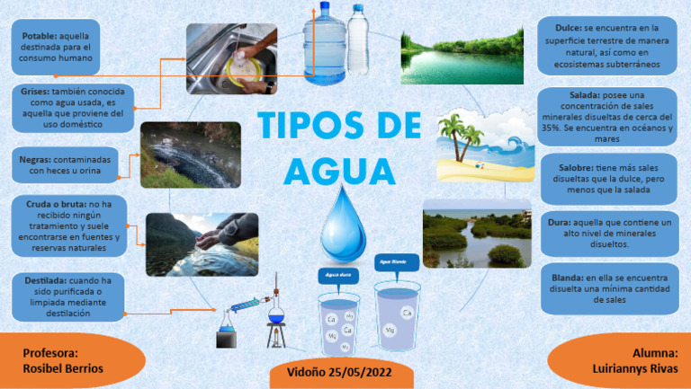 Tipos de Agua | PDF