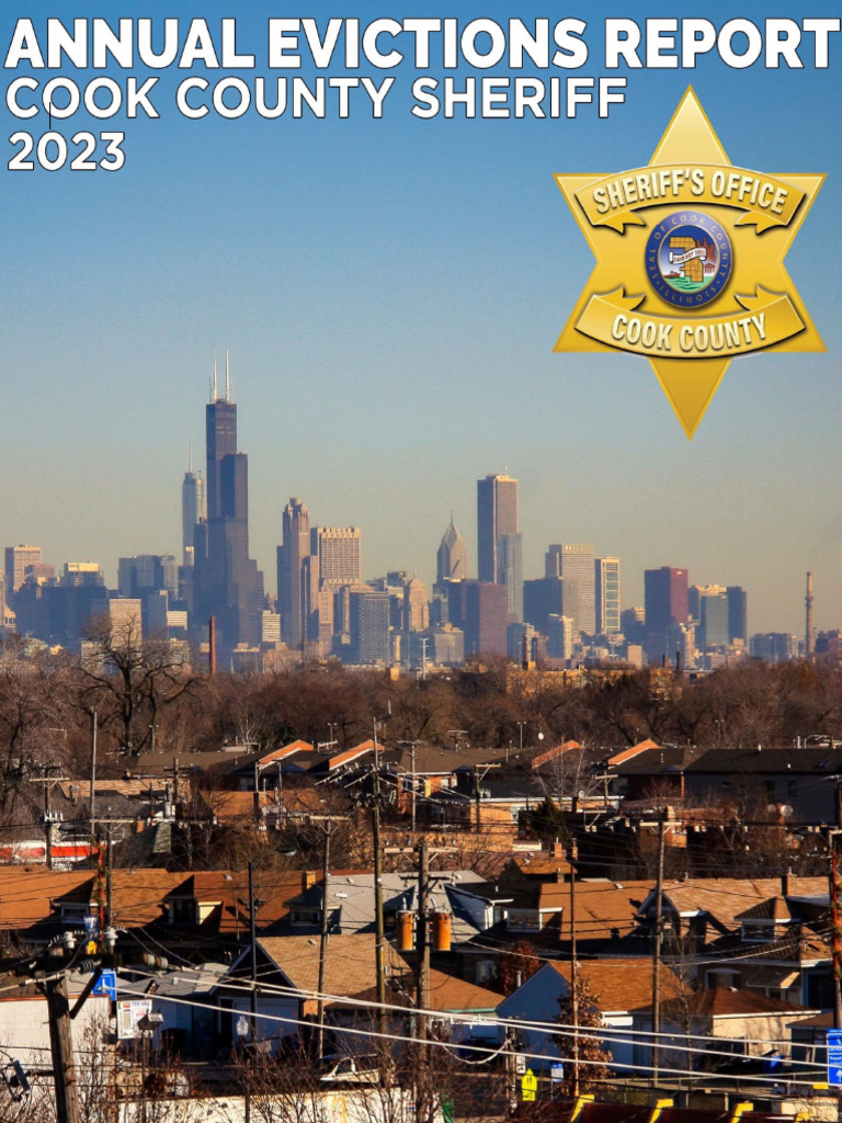 Cook County 2023 Eviction Trends | PDF | Eviction | Poverty