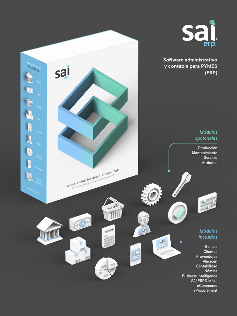 Folleto SAI ERP - Ejemplo | PDF | Planificación de recursos ...