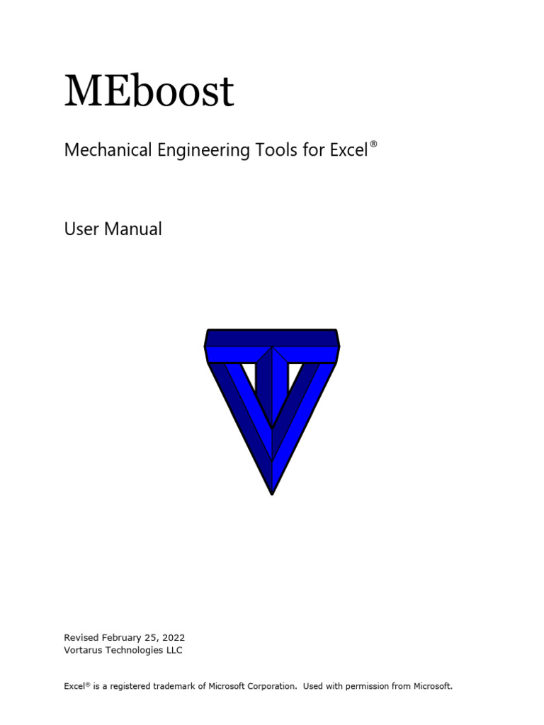 Mechanical Engineering Tools For Excel | PDF | Strength Of Materials ...